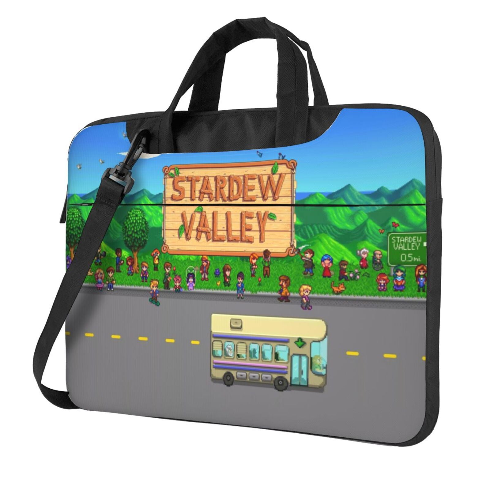 Stardew Valley Laptop Shoulder bag Protective Laptop Polyester Oxford ...