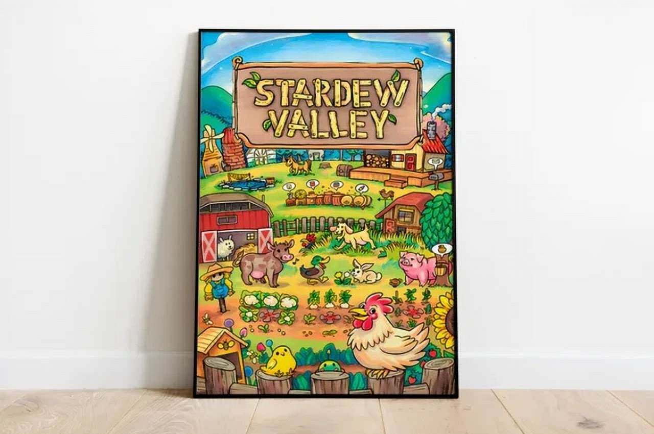 Stardew Valley Poster Print Gaming Poster Room Decor Wall Decor NO ...