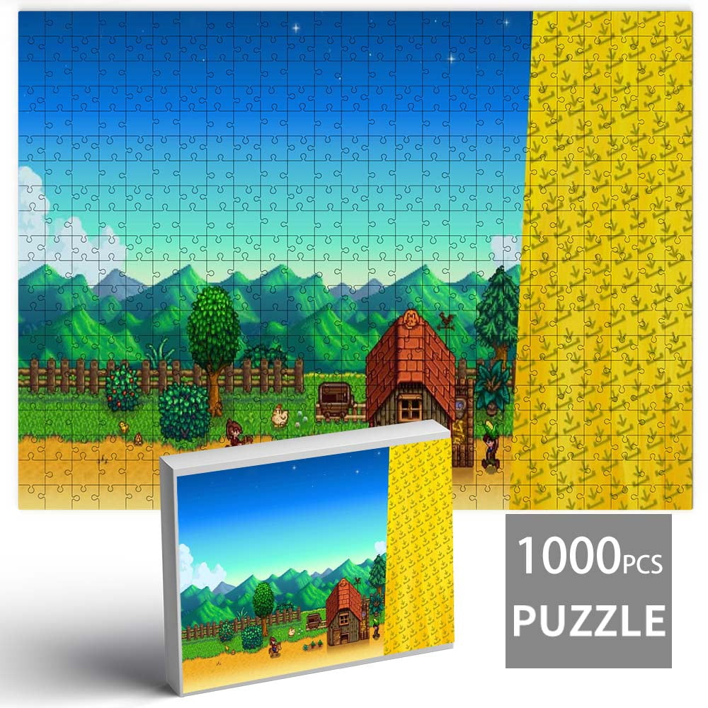 Stardew Valley Puzzles for Adults 1000 Pieces Jigsaw Challenging Hard ...