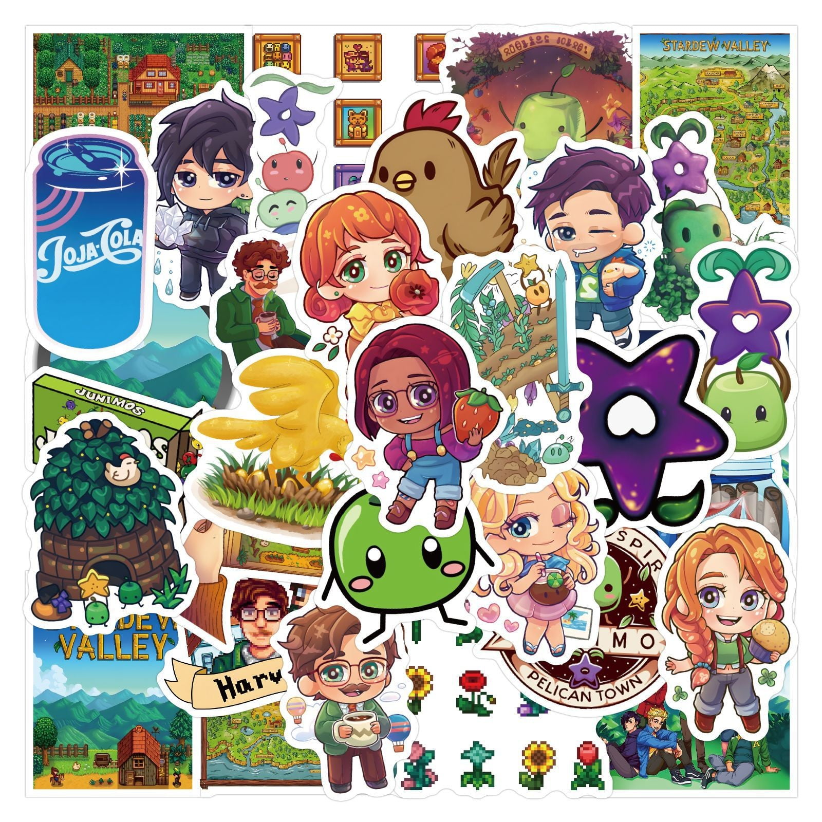 Stardew Valley Stickers,Stardew Valley Gifts,Stardew Valley Merch ...