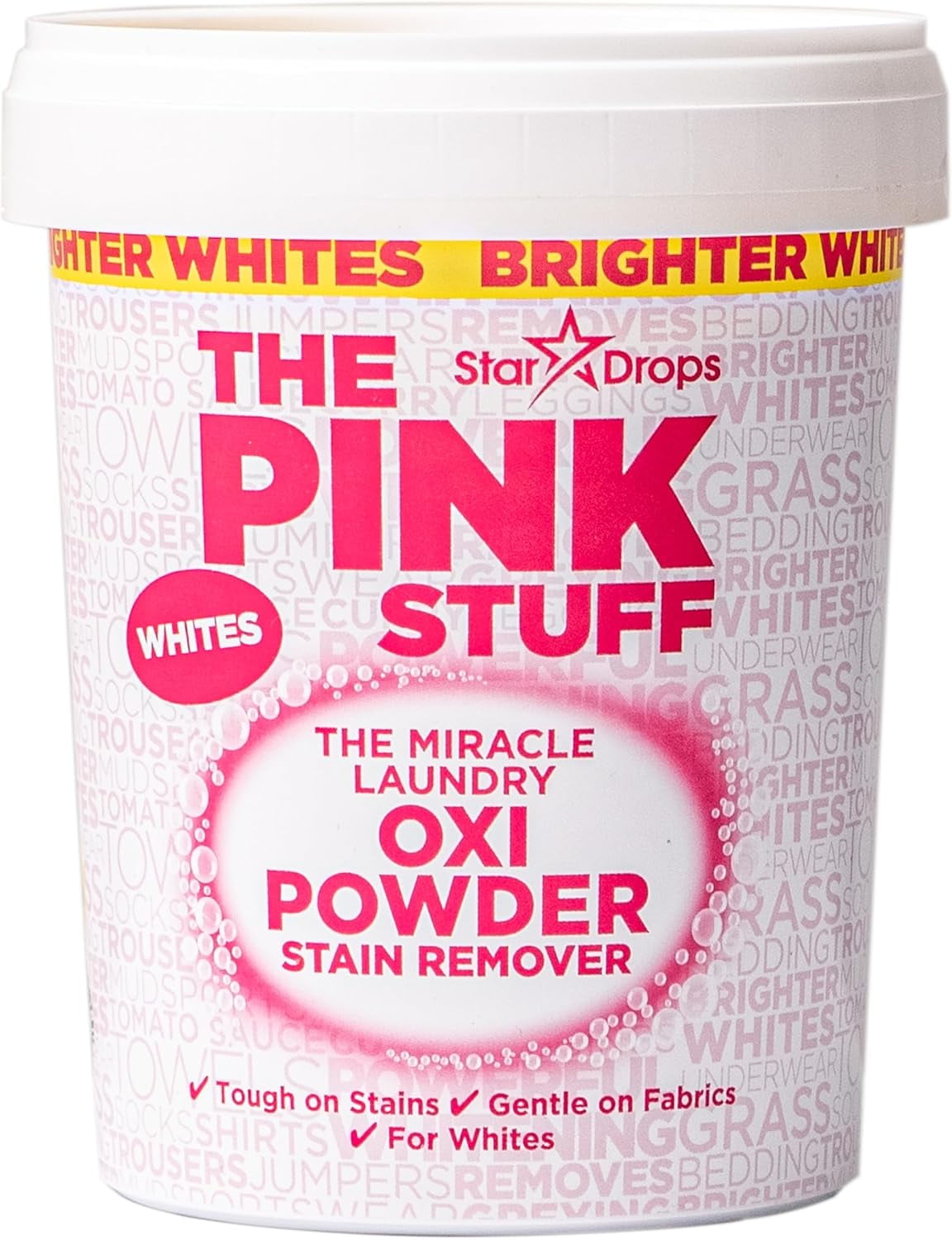 Stardrops - - The Miracle Laundry Oxi Powder Stain Remover Specifically ...