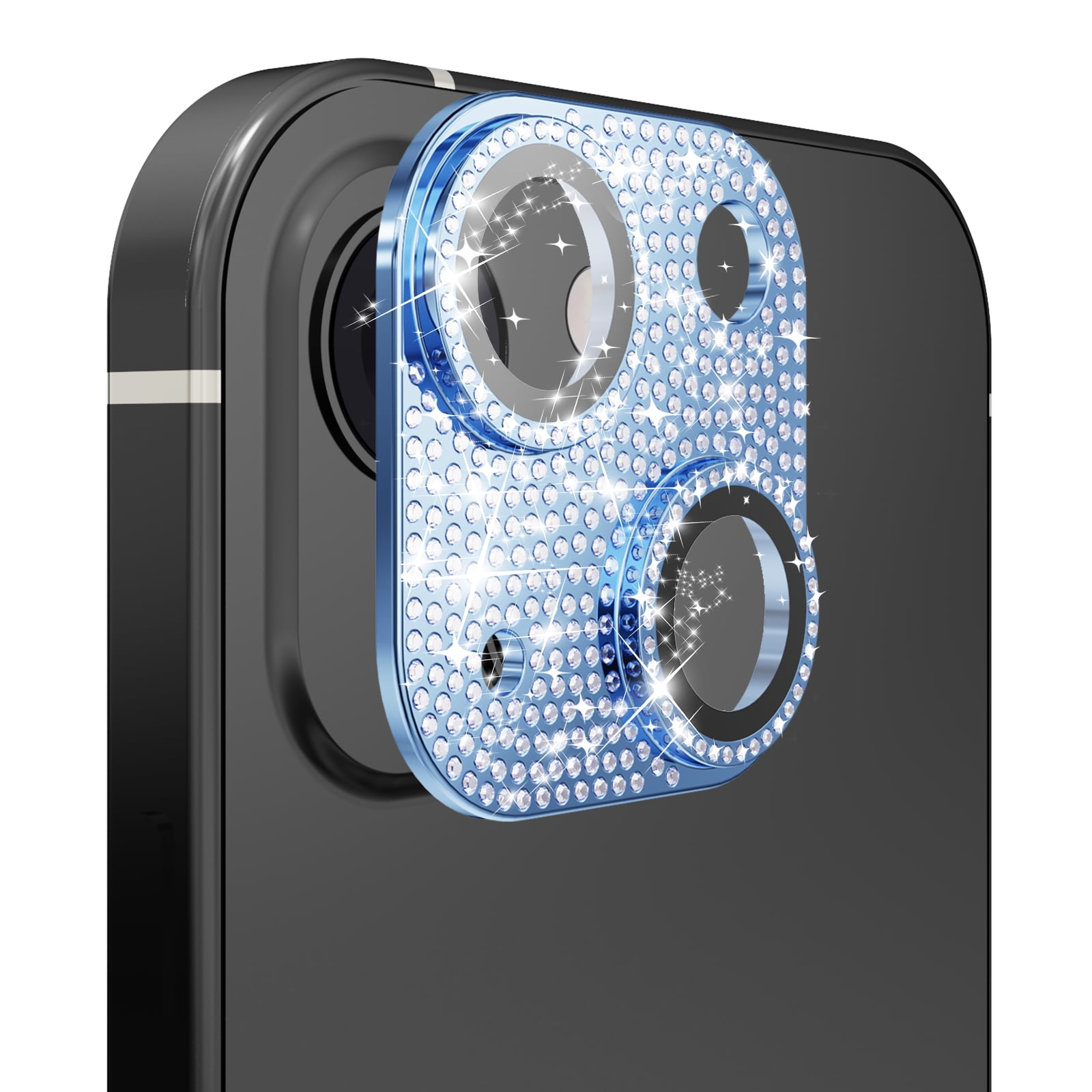 Stardust Diamond Tempered Glass Camera Lens Protector for iPhone 13 ...