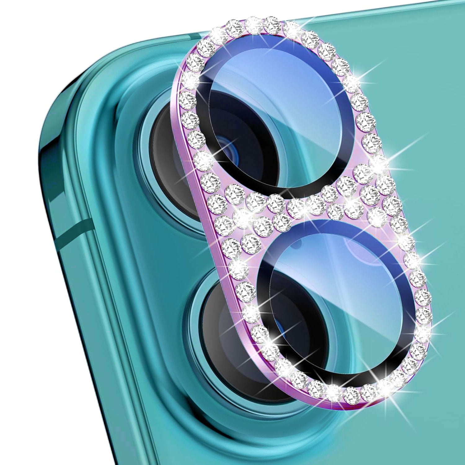 Stardust Diamond Tempered Glass Camera Lens Protector for iPhone 16 ...