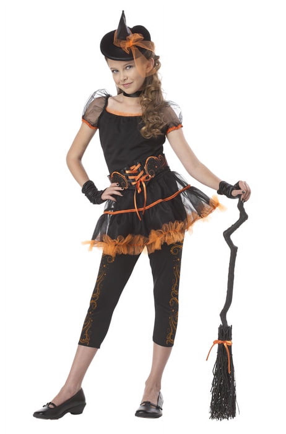 Stardust Witch Child Costume (Orange) - Walmart.com