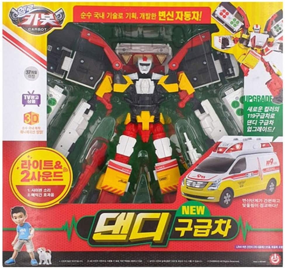 Starex Dandy Rescue Ambulance Transformer Robot Car Figure - Walmart.com