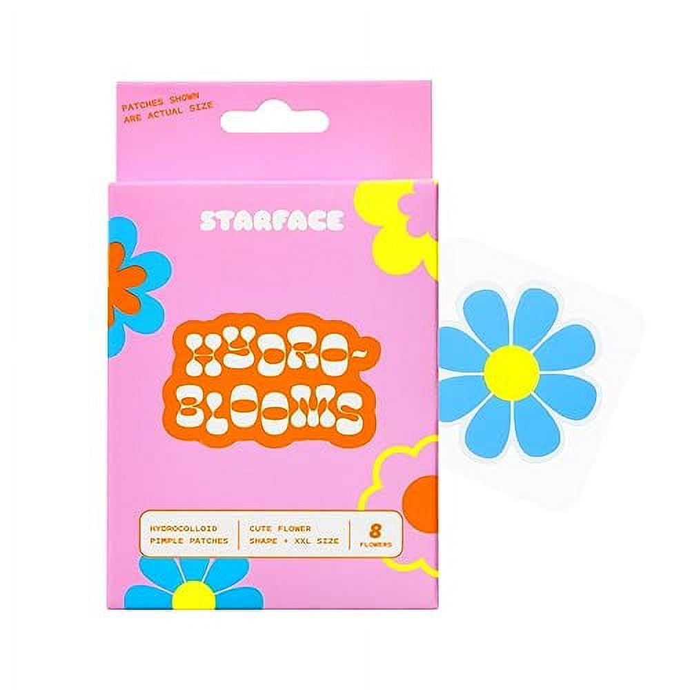 Starface Hydro-Blooms, 100% Hydrocolloid Pimple Patches, XXL Size for ...
