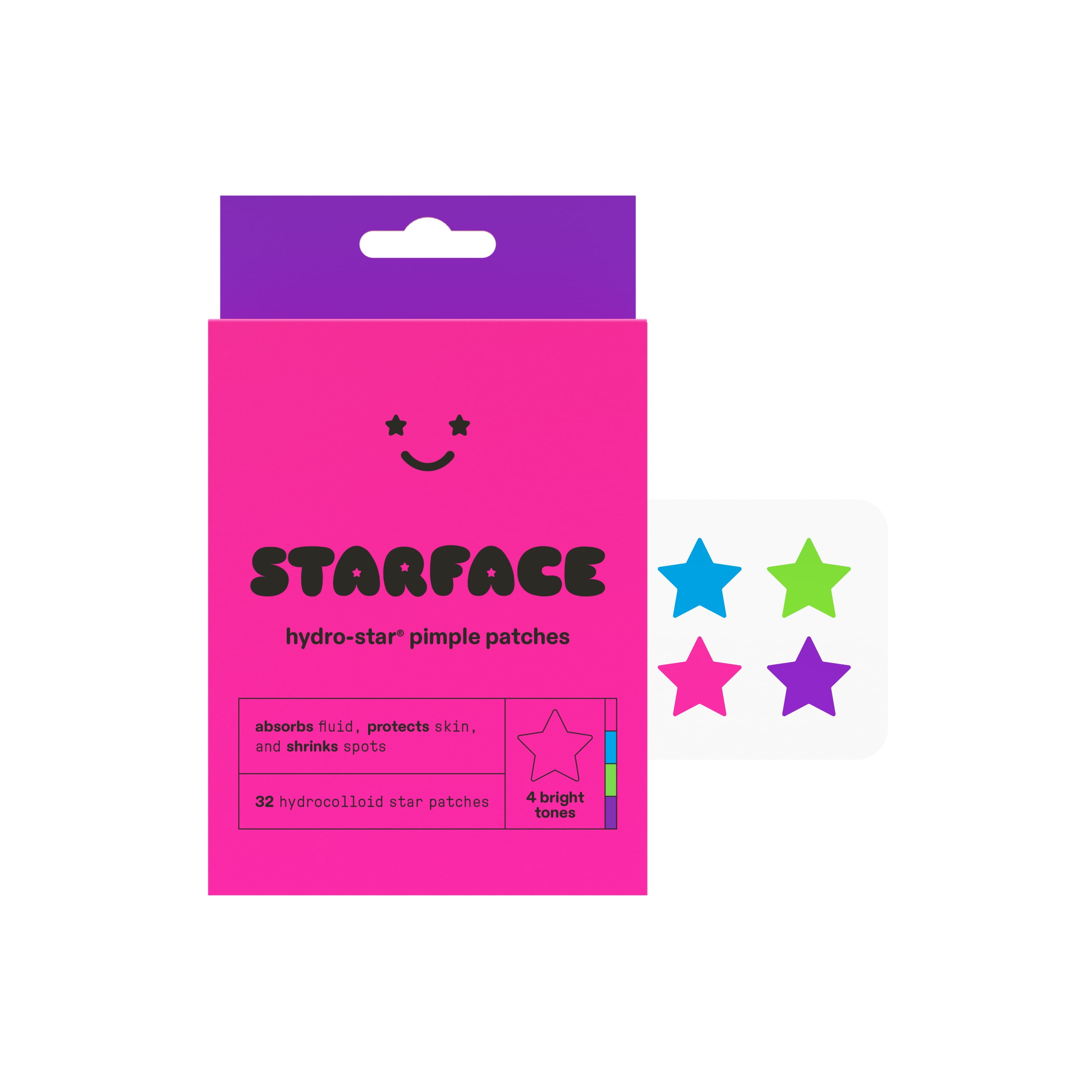 Starface Hydro-Star Party Pack Pimple Patches - 32ct - Walmart.com