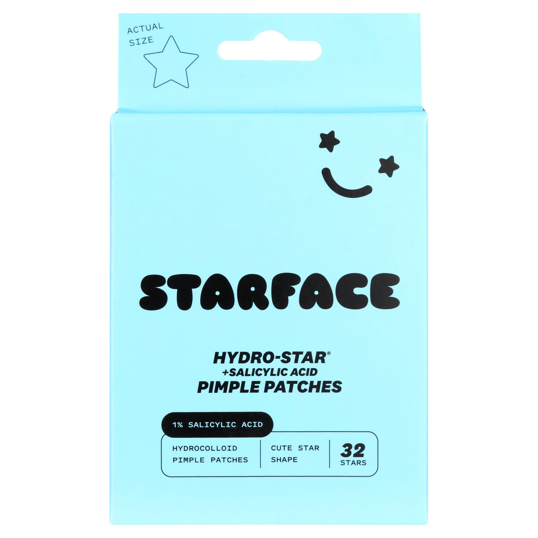 Starface Salicylic Acid Hydro-Star Pimple Patches 32 Count - Walmart.com