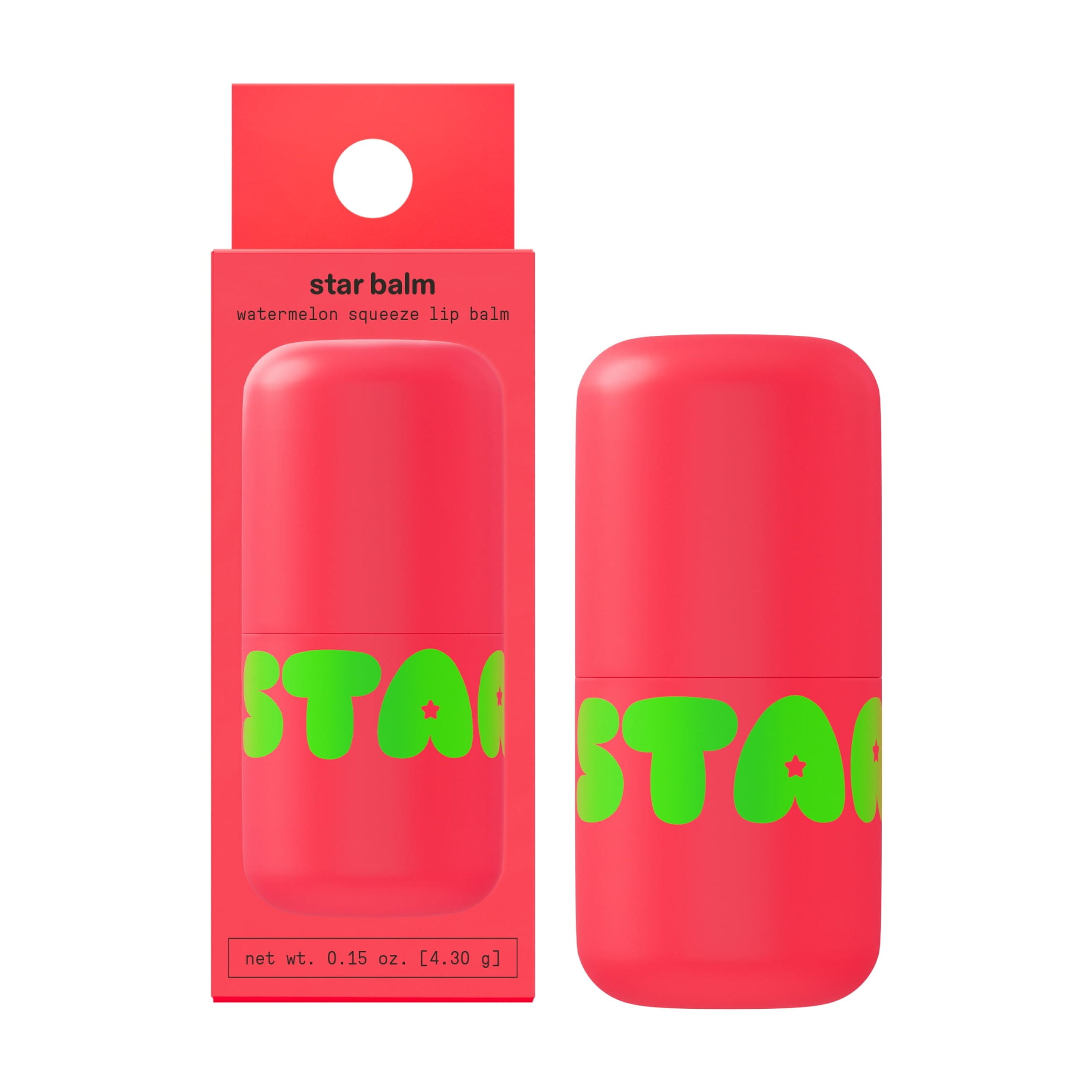 Starface Star Balm Watermelon Squeeze Lip Balm, 0.15 oz - Walmart.com