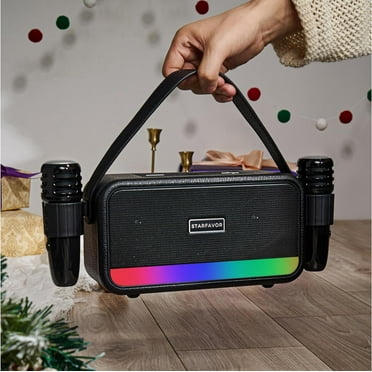 Singing Machine Bluetooth Mobile Karaoke System with Resting Tablet ...