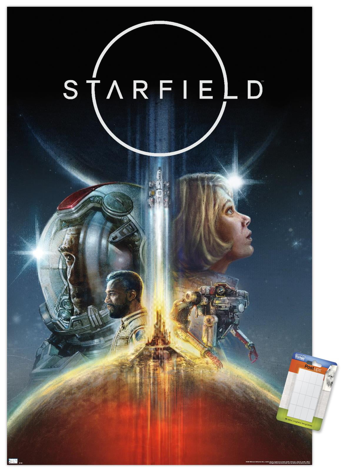 Starfield - Key Art Wall Poster, 22.375" x 34" - Walmart.com