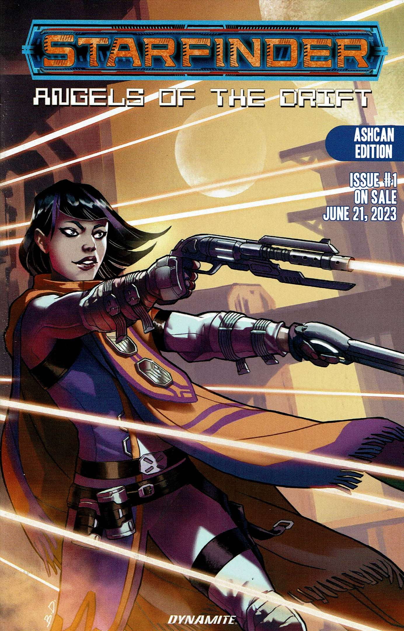 Starfinder: Angels of the Drift Ashcan #1 VF ; Dynamite Comic Book ...