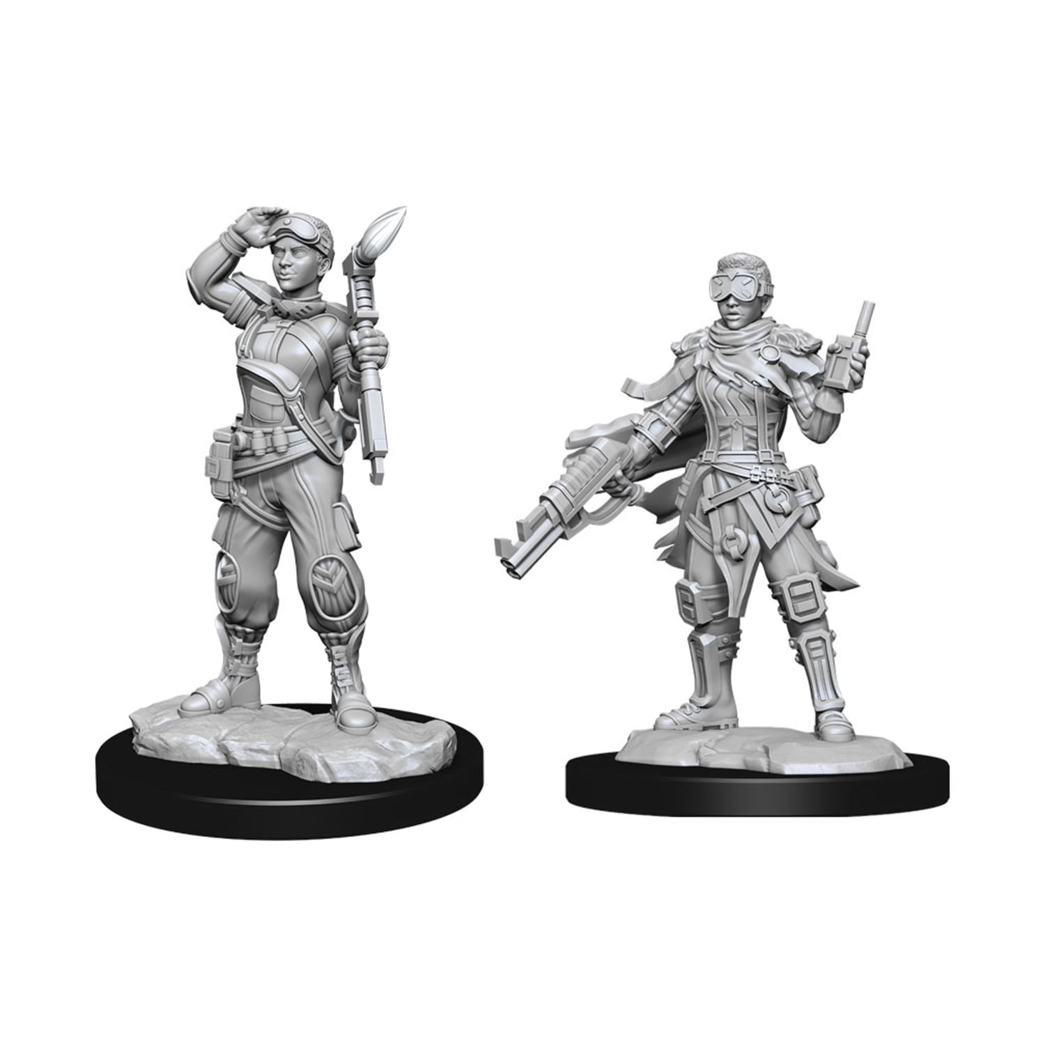 Starfinder Battles Deep Cuts Unpainted Minis: W1 Human Mechanic ...