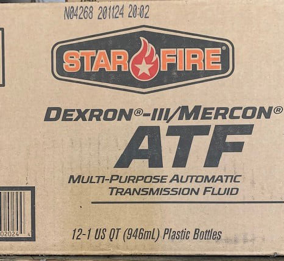 Starfire ATF Dexron/Mercon III (12 quart carton) - Walmart.com