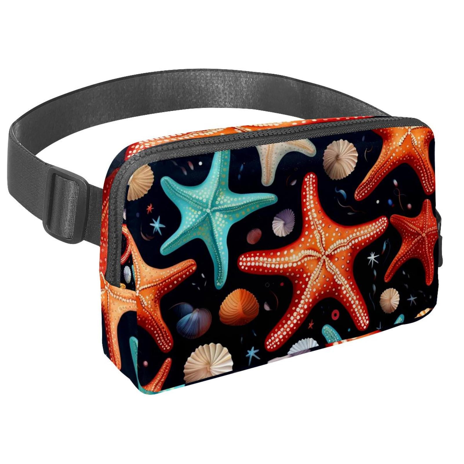 Starfish Adjustable Lightweight Belt Bag with Extension Strap - Unisex ...