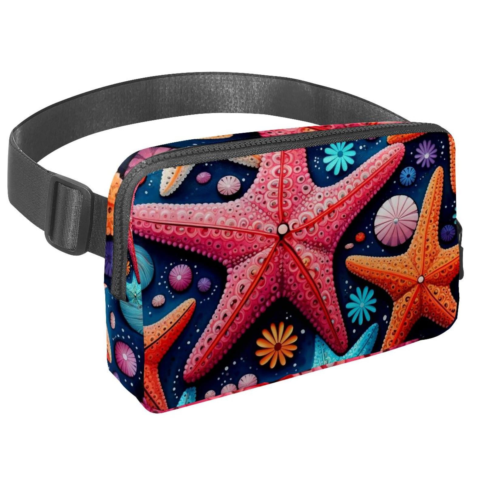 Starfish Adjustable Lightweight Waist Packs Fanny Packs Money Belt with ...