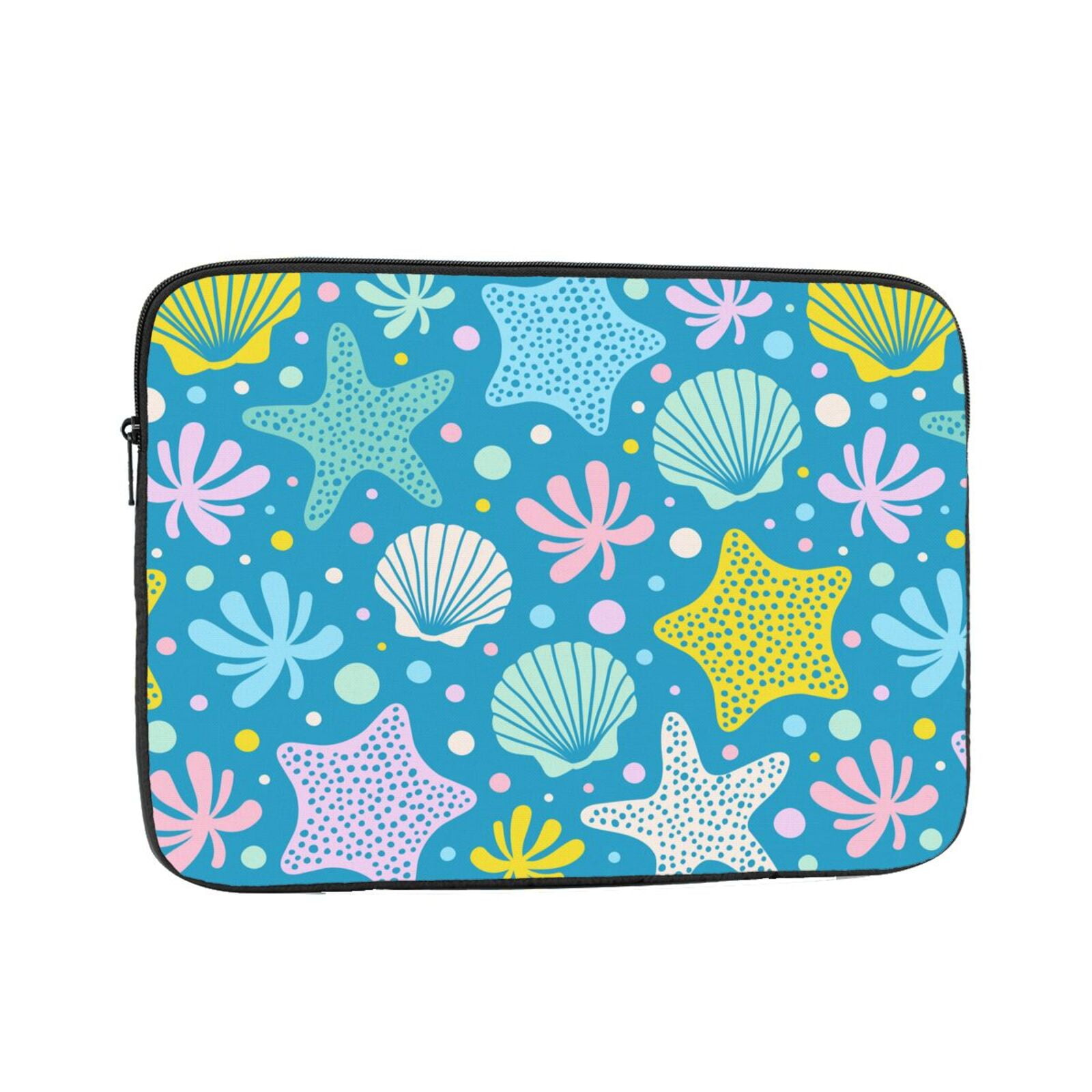 Starfish Corals Pearls Seashells 15 inch Portable Laptop Sleeve ...