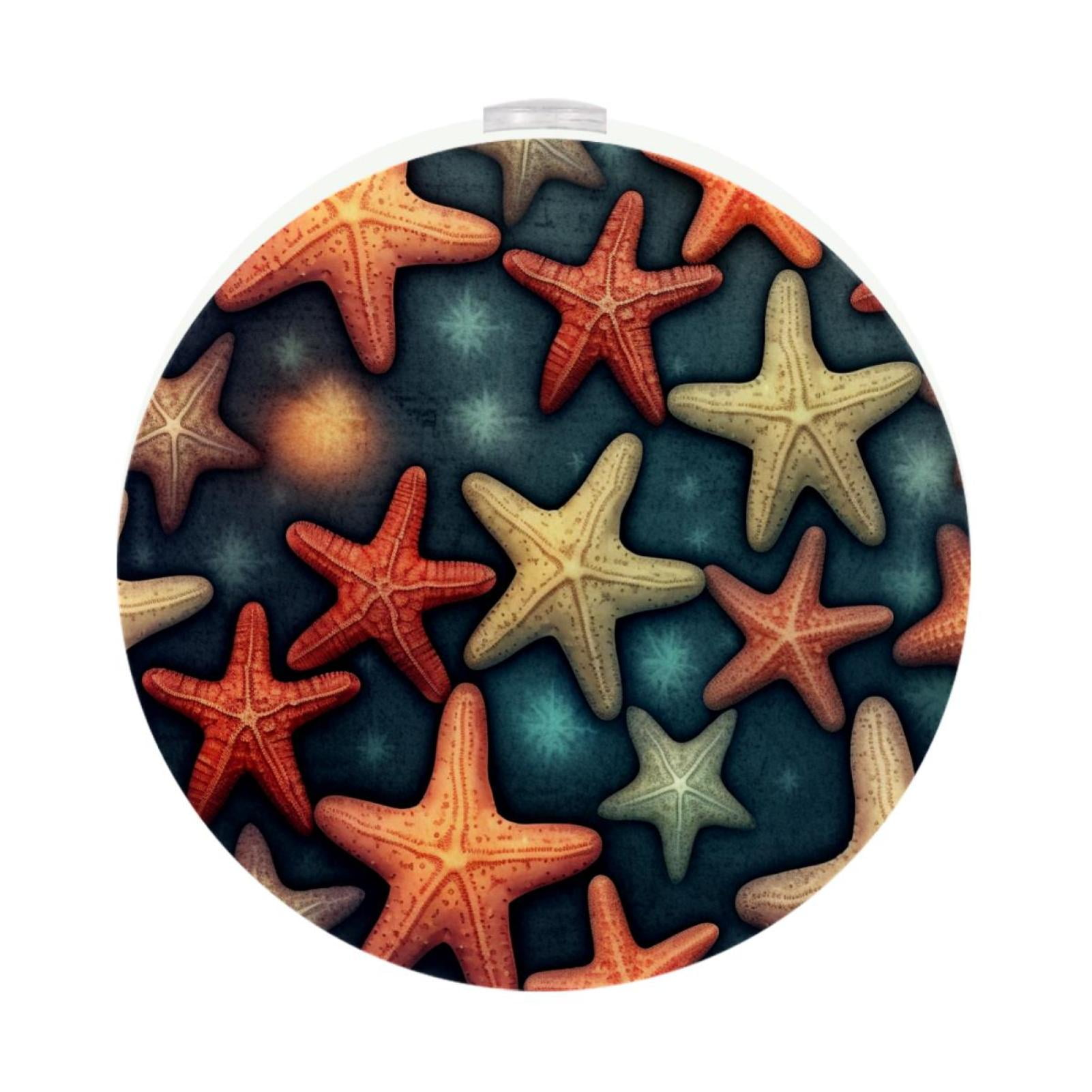 Starfish LED Night Light Set - Induction-Controlled Wall Lights (2-Pack ...
