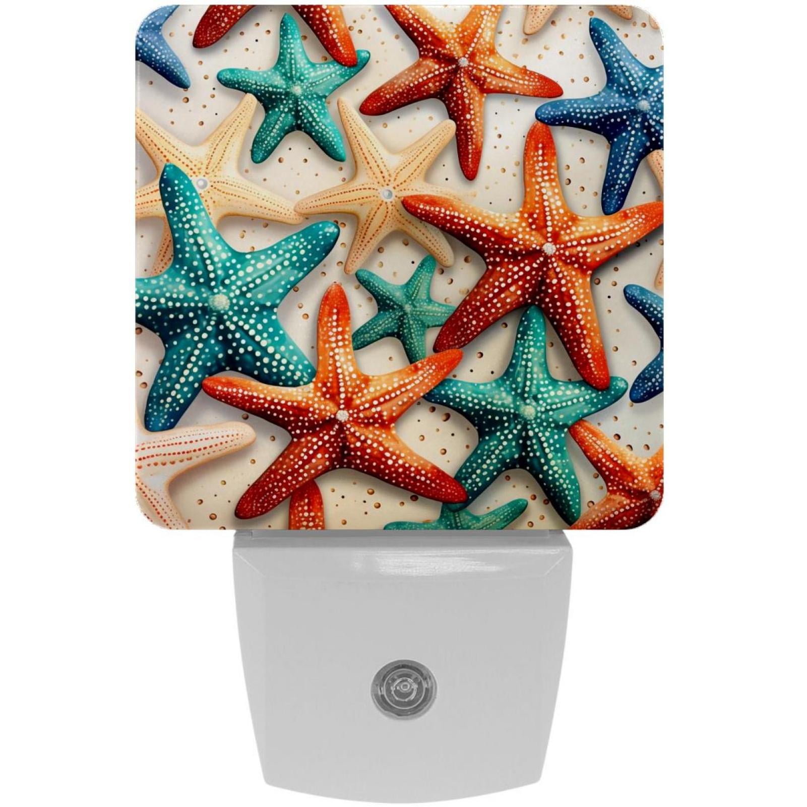 Starfish LED Square Night Light - Energy Efficient Plug-in Nightlight ...