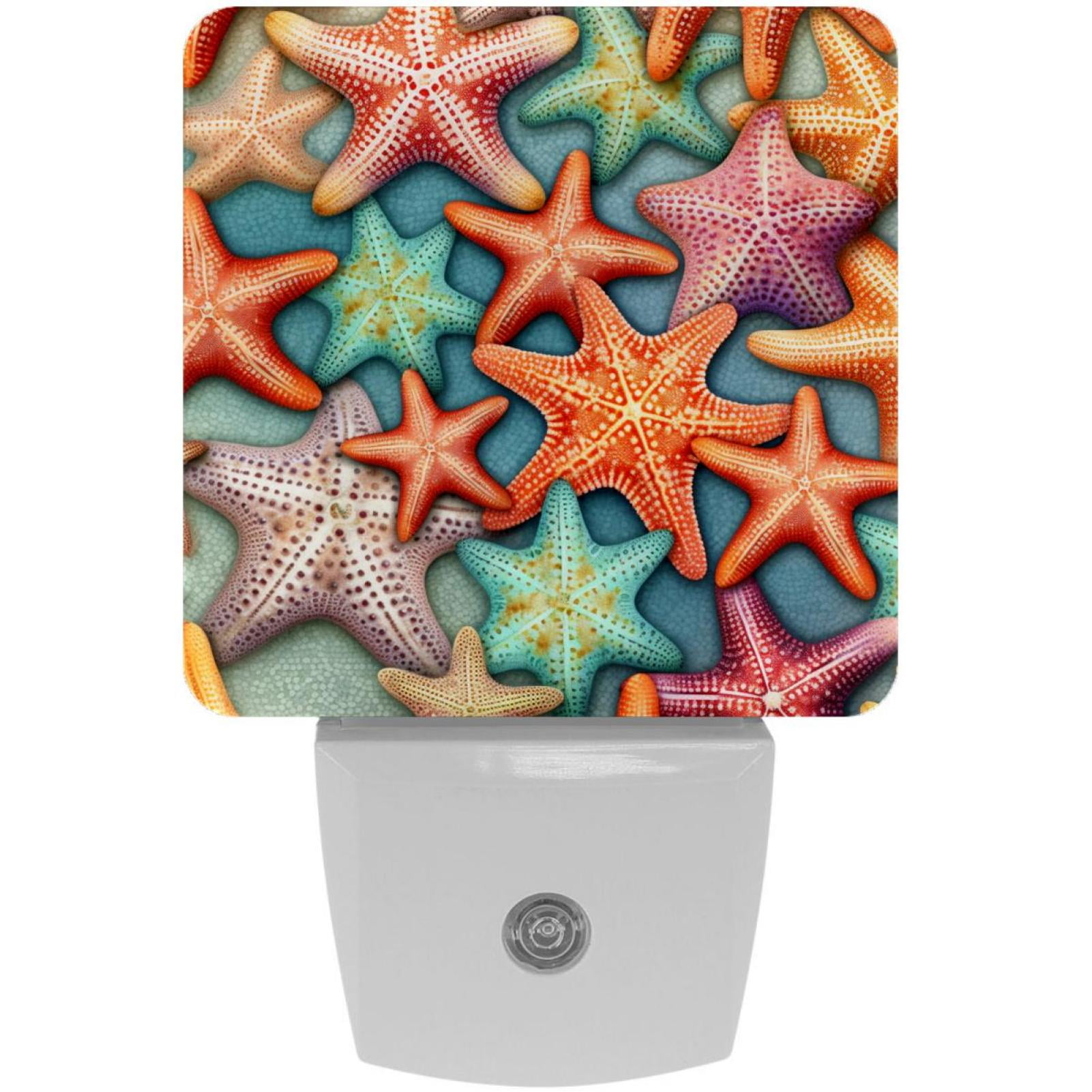 Starfish LED Square Night Lights - Bedside Lighting Solution for a ...