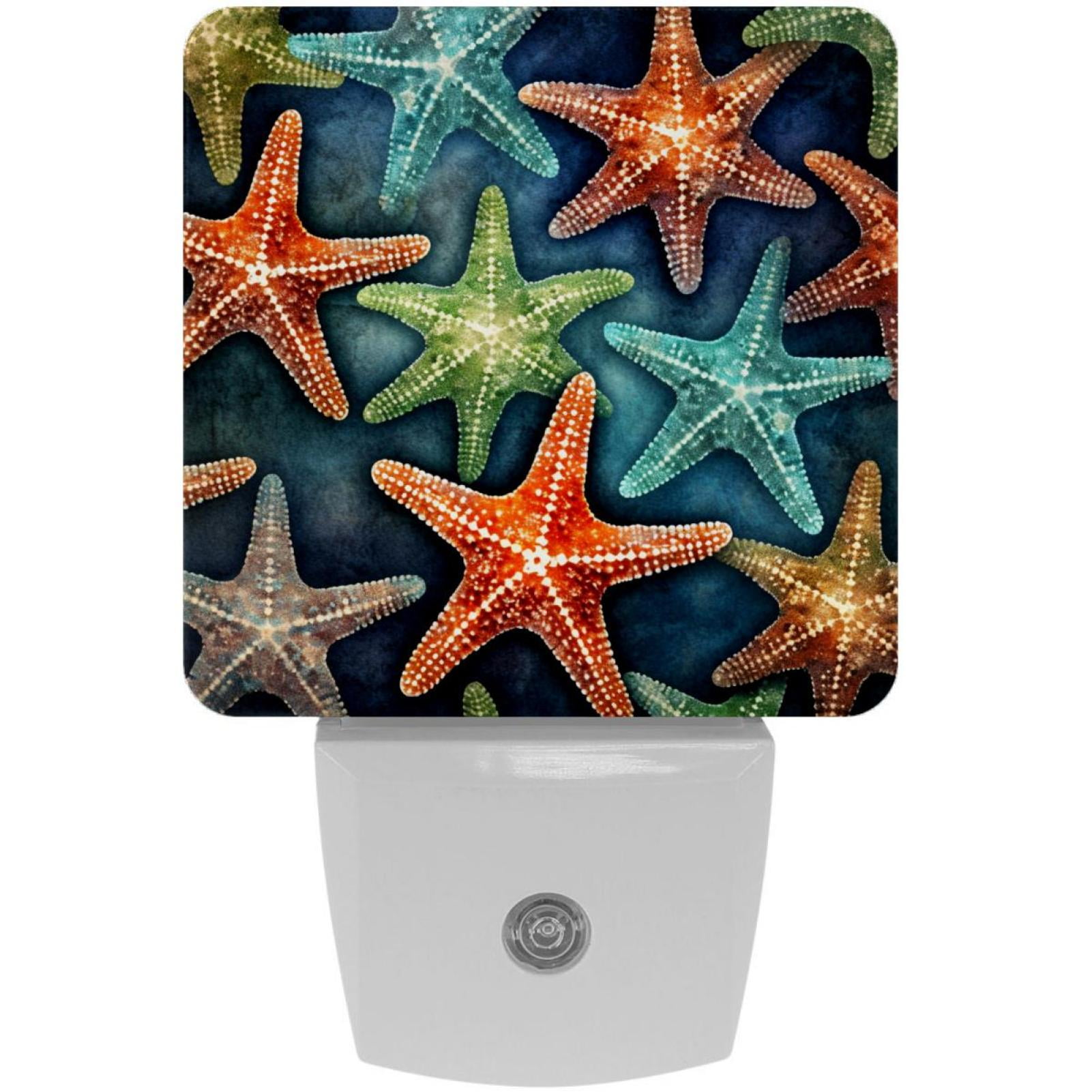 Starfish LED Square Night Lights - Modern Design, Energy Efficient ...