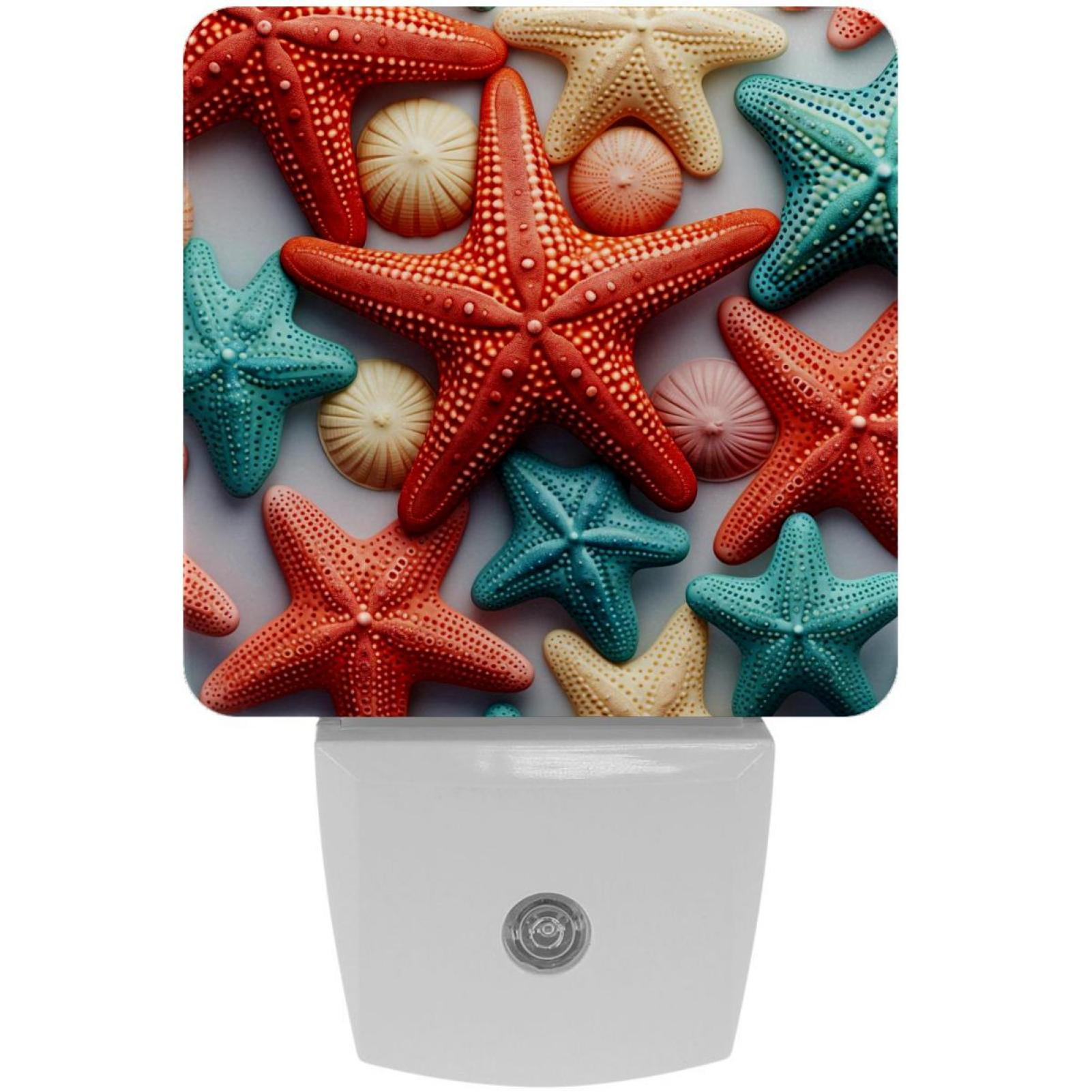 Starfish LED Square Night Lights - Modern Design, Energy Efficient ...