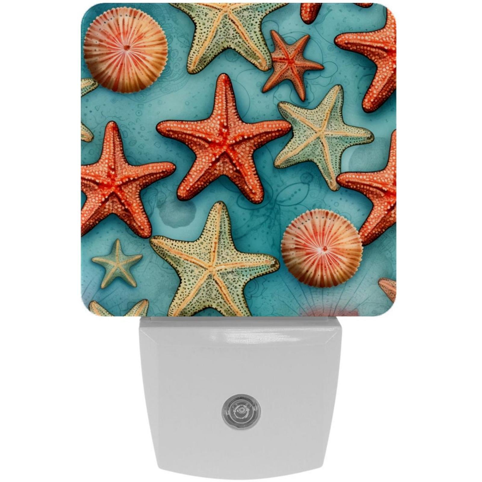Starfish LED Square Night Lights - Modern Design, Energy Efficient ...