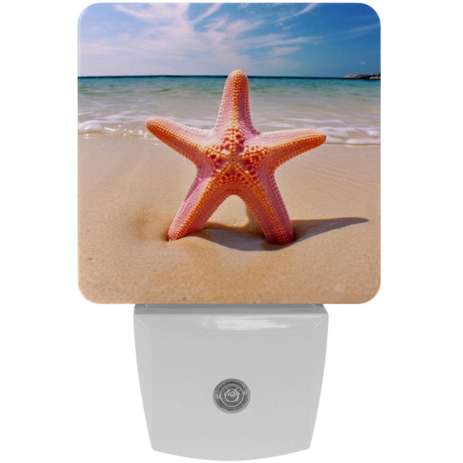 Starfish LED Square Night Lights- Modern and Energy Efficient Bedside ...
