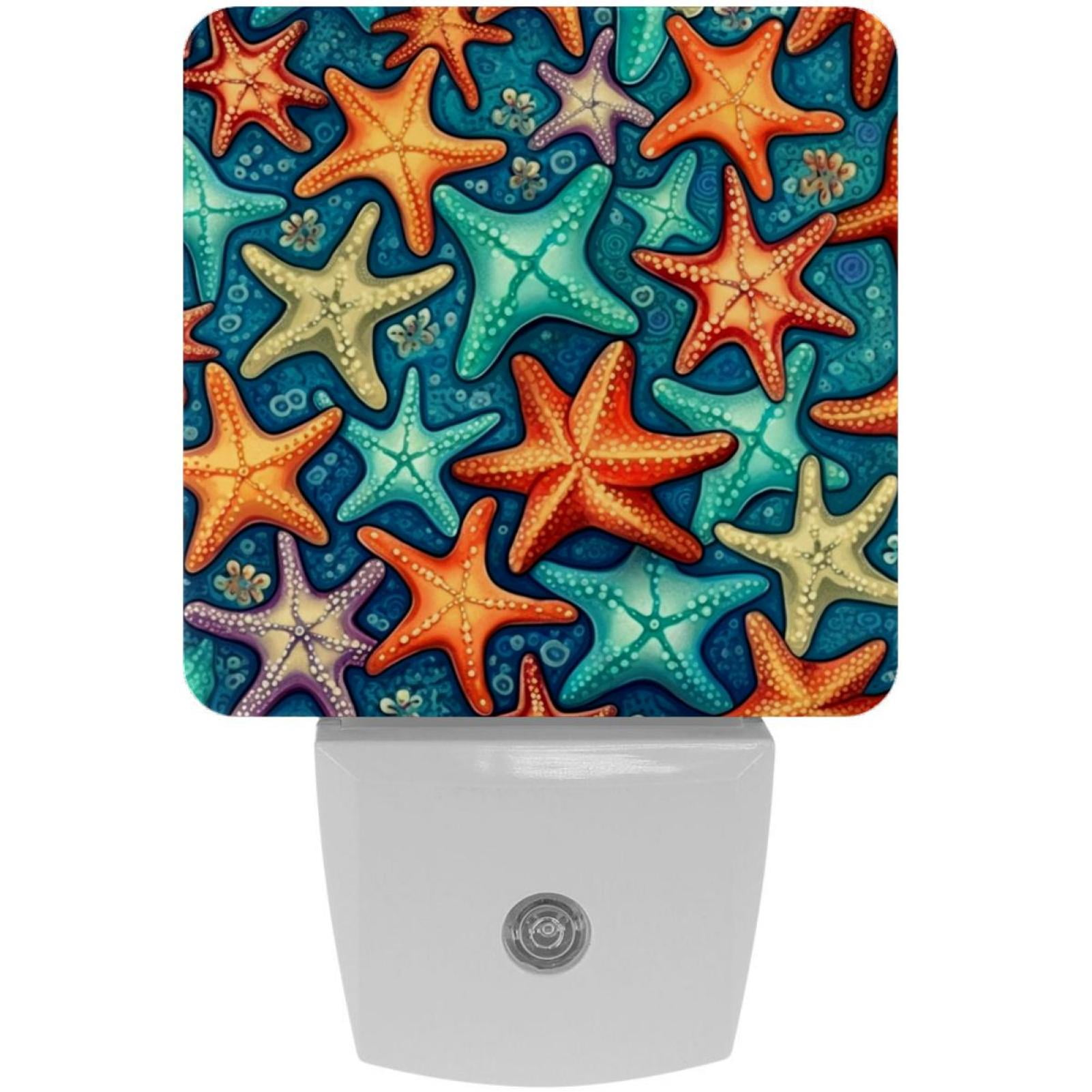 Starfish LED Square Night Lights - Stylish and Convenient Illumination ...