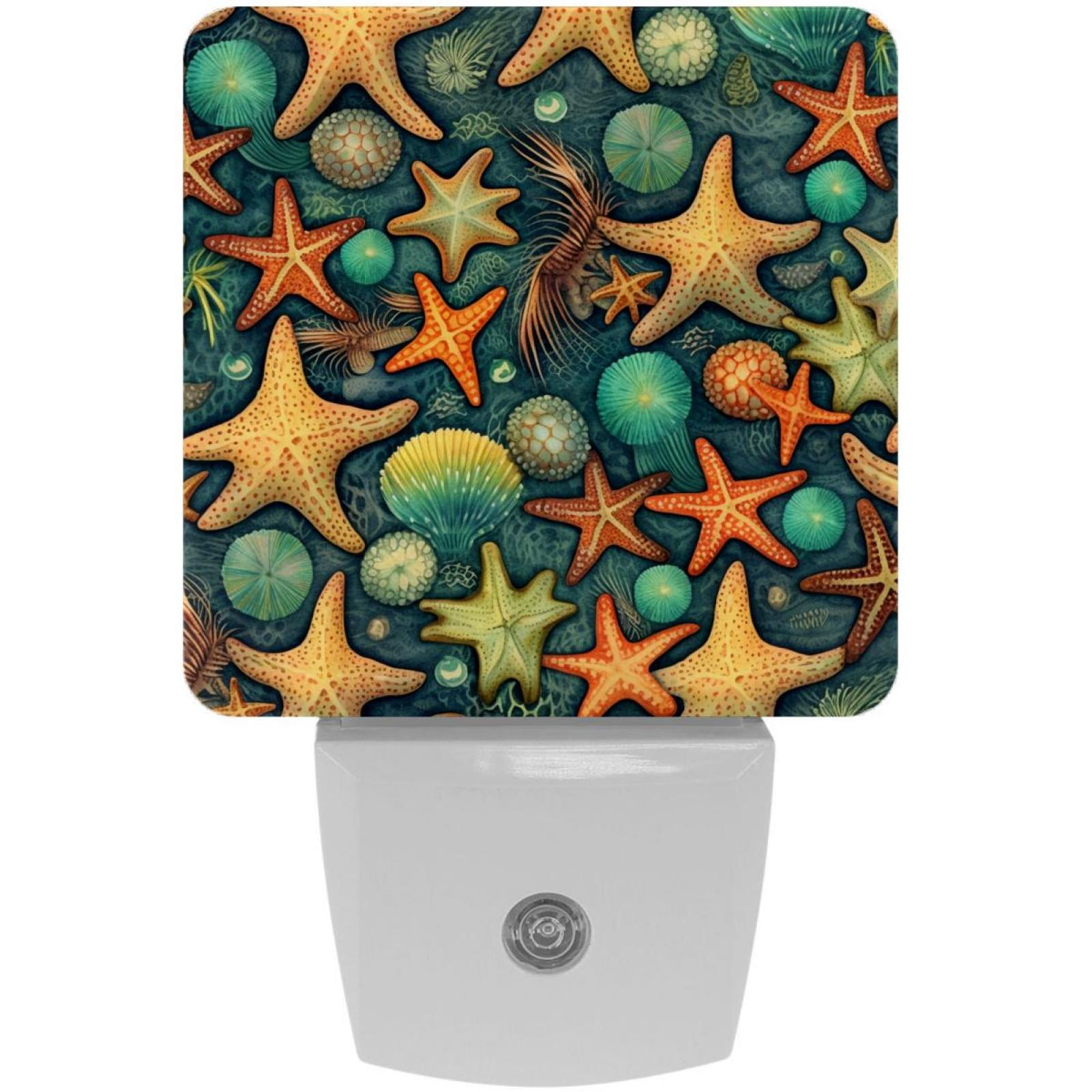 Starfish LED Square Night Lights - Stylish and Energy-Efficient ...