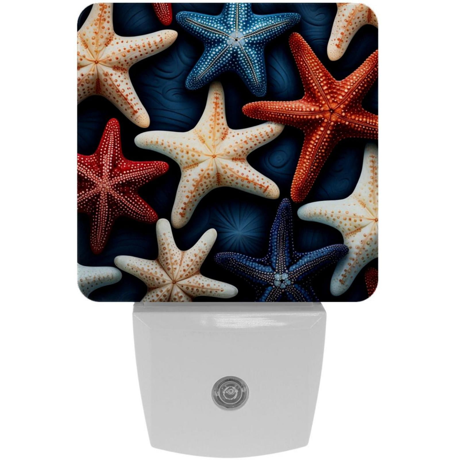 Starfish LED Square Night Lights - Stylish and Energy-Efficient ...