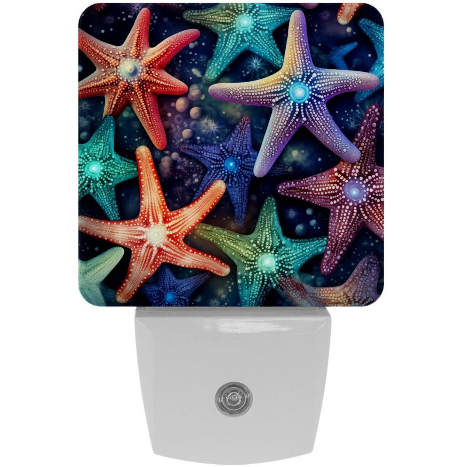 Starfish LED Square Night Lights - Stylish and Energy-Efficient ...