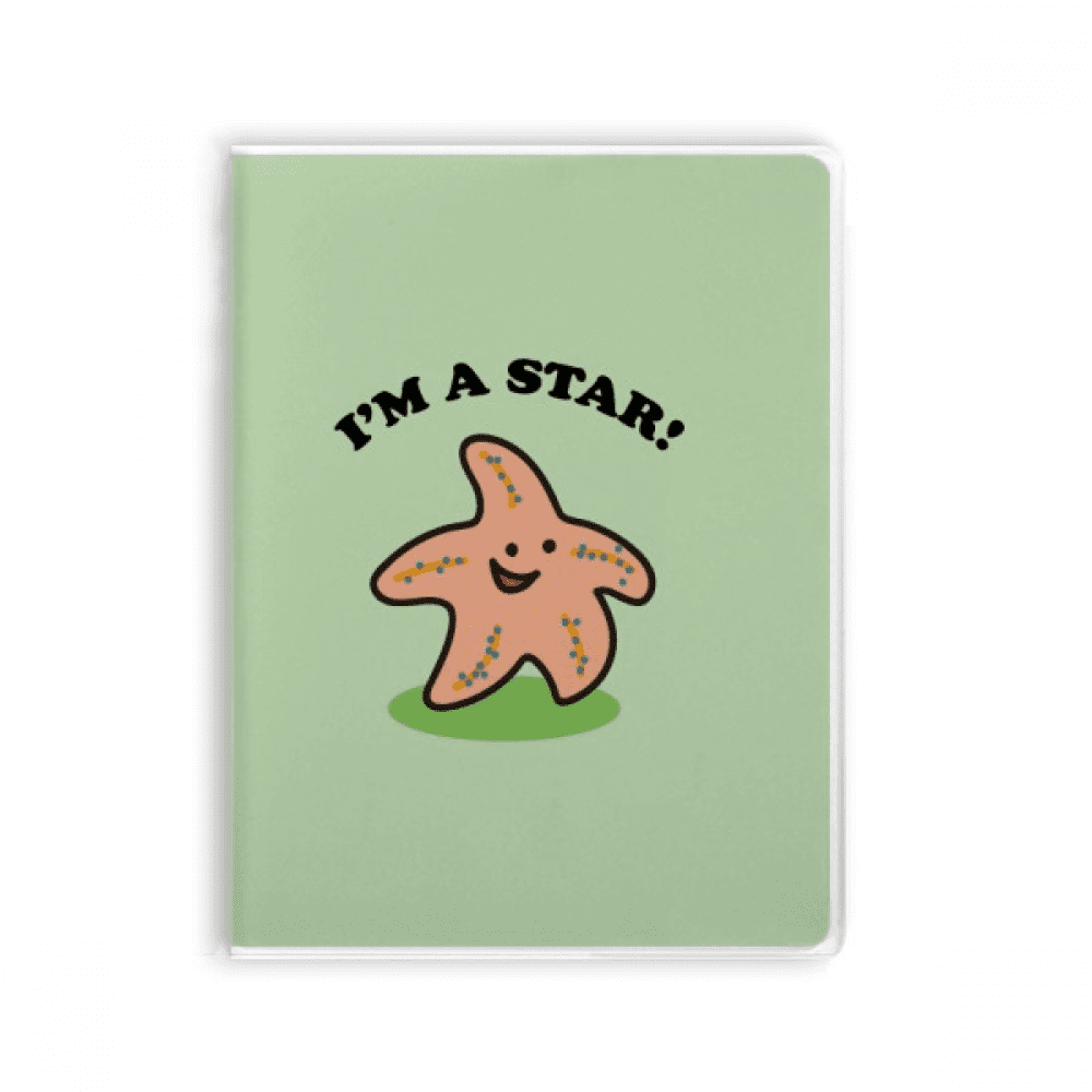 Starfish Life Ocean Star Art Deco Fashion Notebook Gum Cover Diary Soft ...