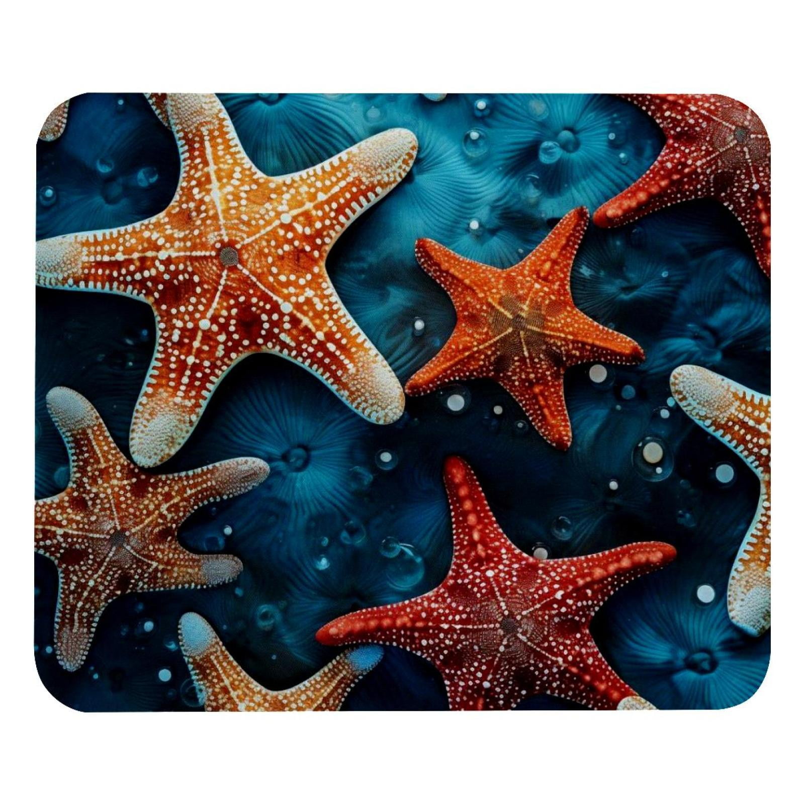 Starfish Mouse Pad, Cloth with Rubberized Base - Walmart.com