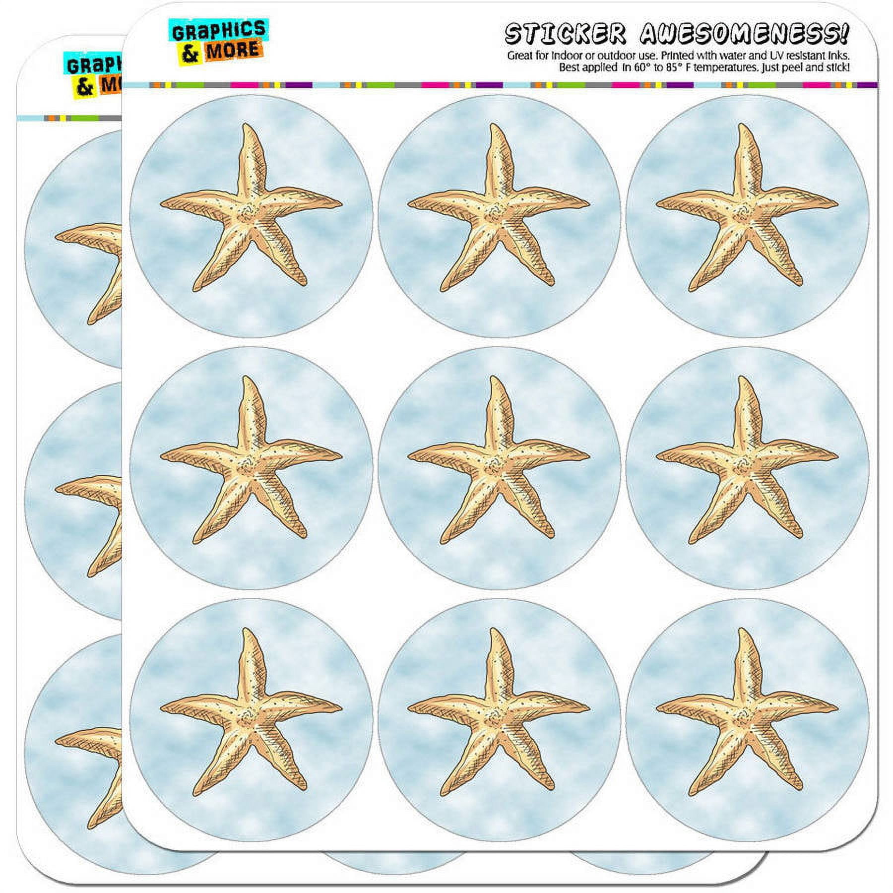 Starfish Ocean Sea Creature Beach 18 2" Planner Calendar Scrapbooking ...