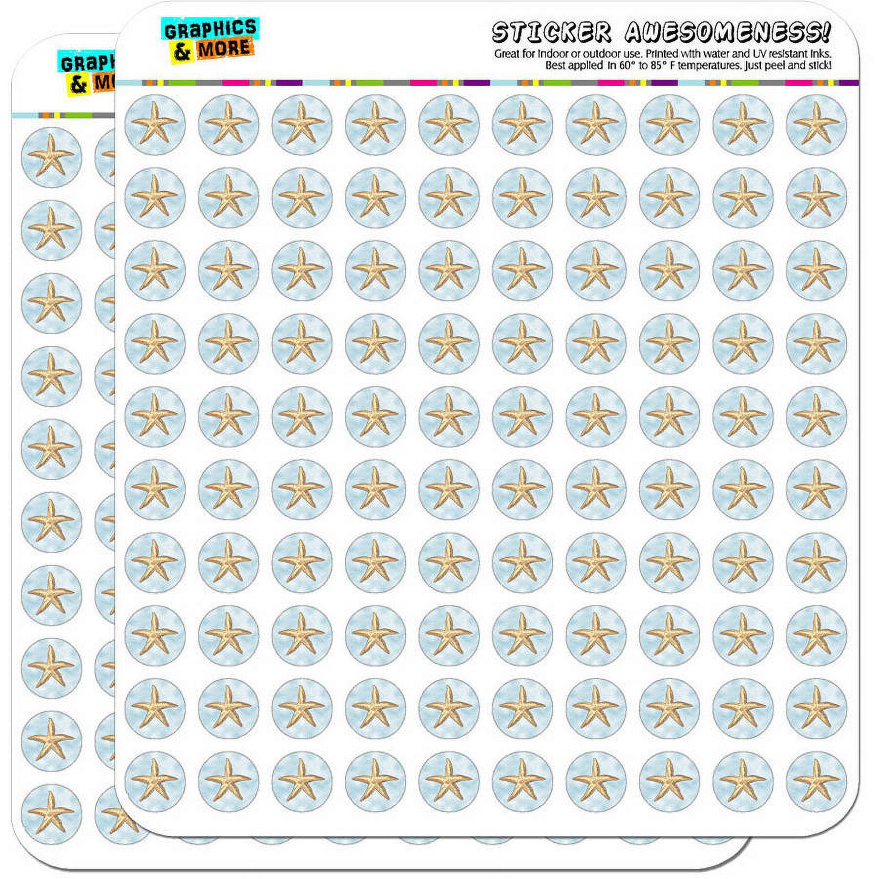 Starfish Ocean Sea Creature Beach 200 1/2" (0.5") Planner Calendar ...