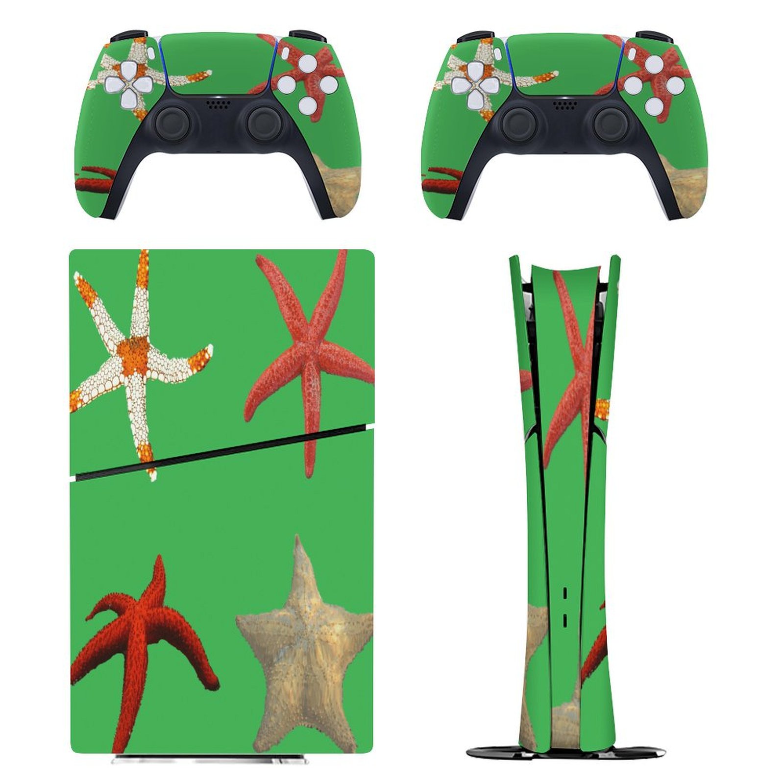 Starfish PS5/PS5 Slim Digital Disc Skin Sticker For Console And ...