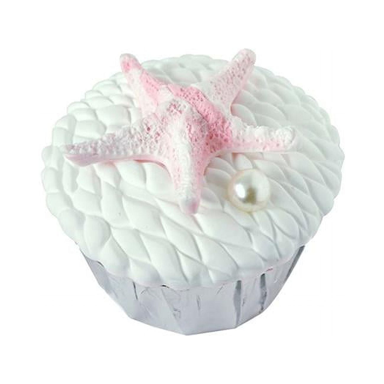 Starfish Pattern Fake Cupcake Inedible Artificial Display Props Cake ...