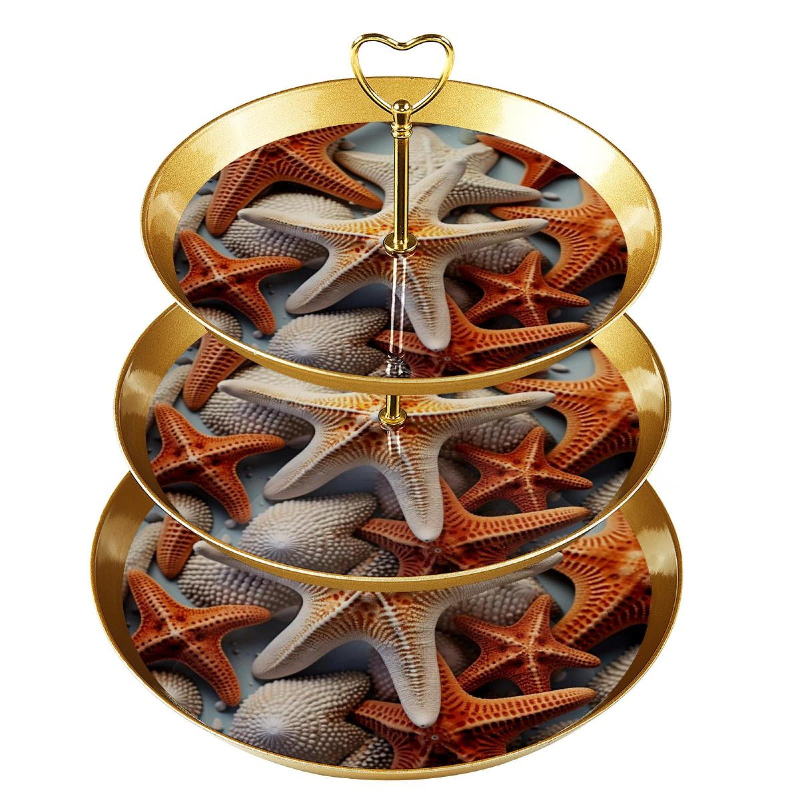 Starfish Plastic Discs and Iron Pillar Desk Organizer with 3 Tier ...