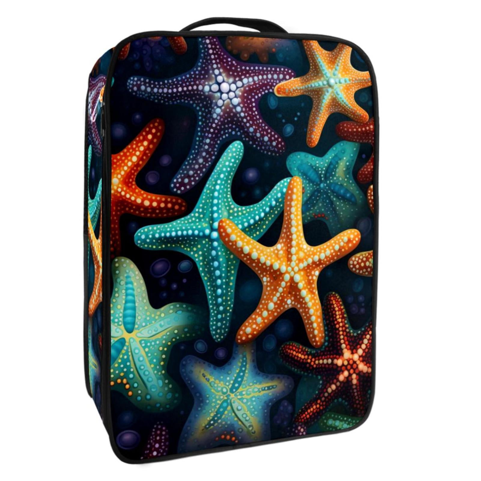 Starfish Polyester Shoe Boxes Organizer, 23x31cm/9x12in Stackable ...