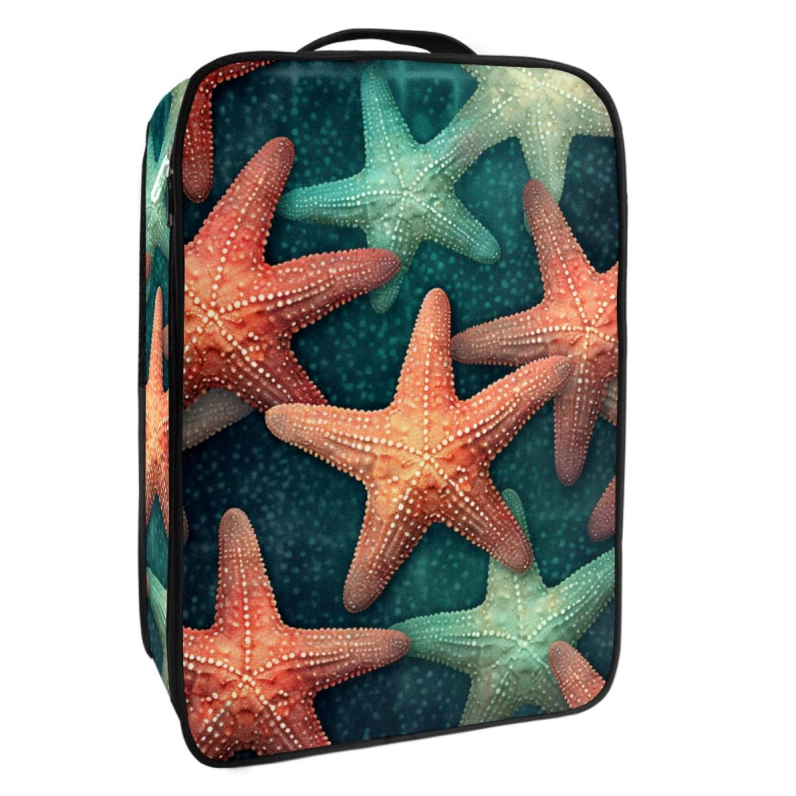 Starfish Polyester Shoe Boxes Organizer Storage Container - 23x31cm ...