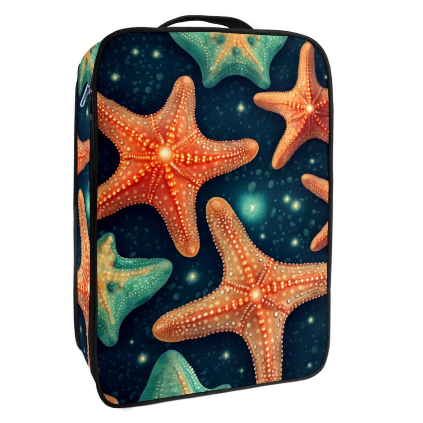 Starfish Polyester Shoe Boxes Organizer for Closet Storage - 23x31cm ...