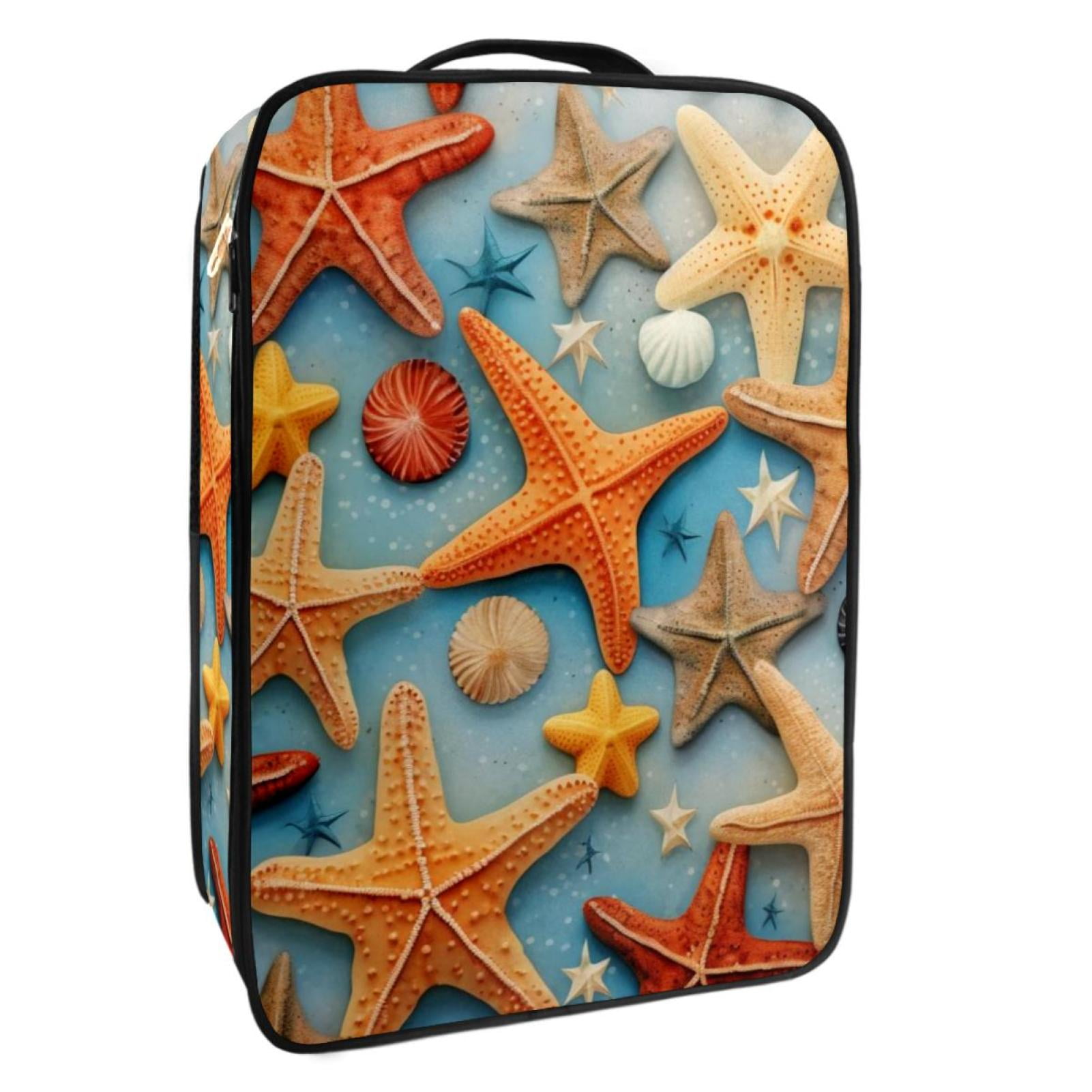 Starfish Polyester Shoe Organizer Box, 23x31cm/9x12in, Closet Storage ...