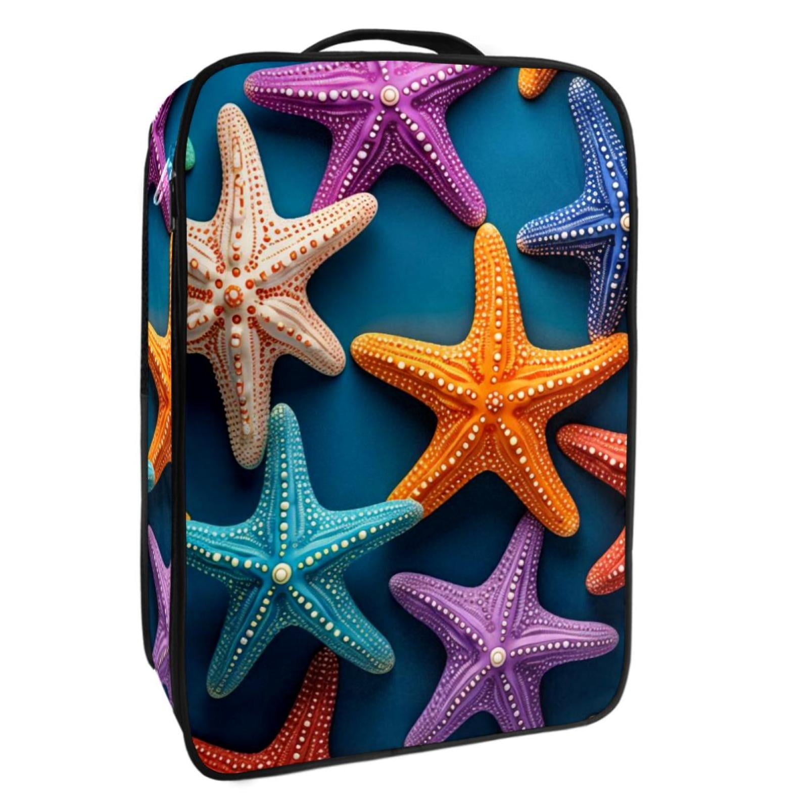 Starfish Polyester Shoe Organizer Box 23x31cm/9x12in Closet Storage ...