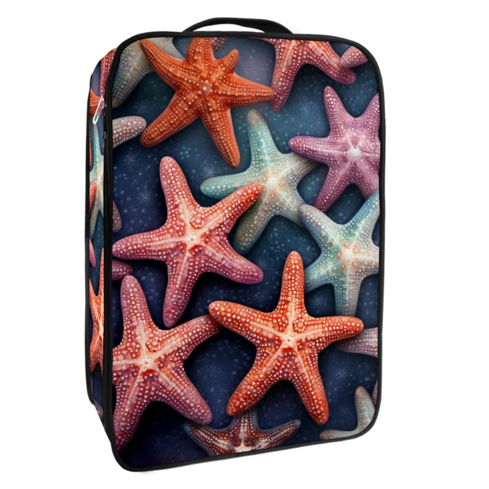 Starfish Polyester Shoe Storage Box Organizer - 23x31cm/9x12in Size ...