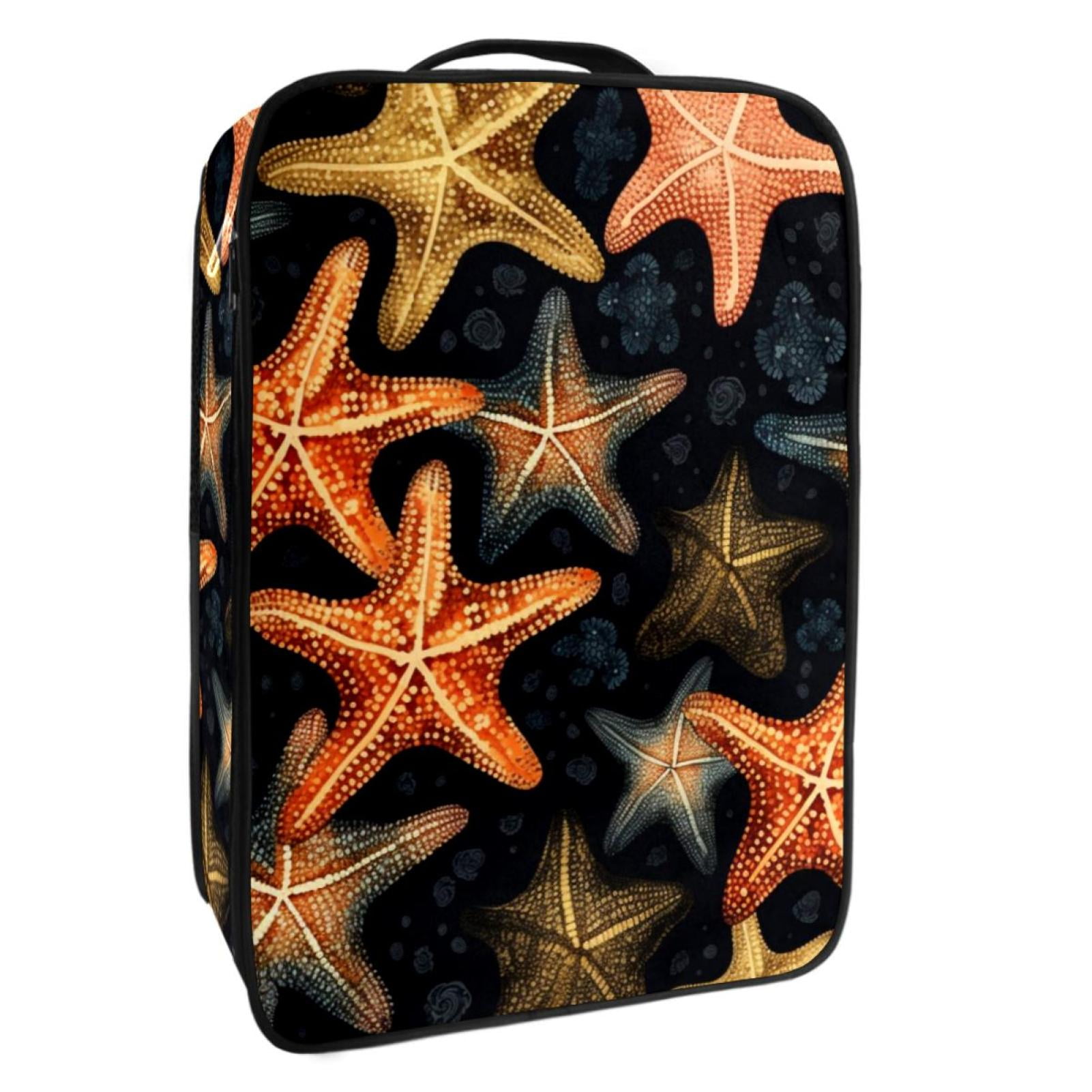 Starfish Polyester Shoe Storage Box Organizer - 23x31cm/9x12in Size ...