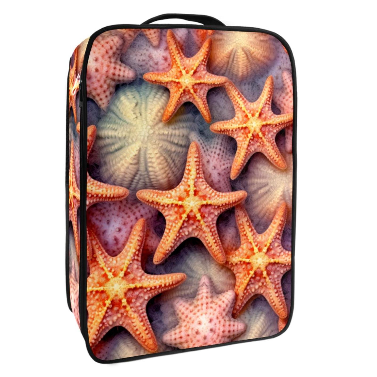 Starfish Polyester Shoe Storage Boxes, 23x31cm/9x12in, Stackable ...