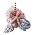 Starfish Seashells Sea Shell Beach Ceiling Fan or Light Pull Chain ...