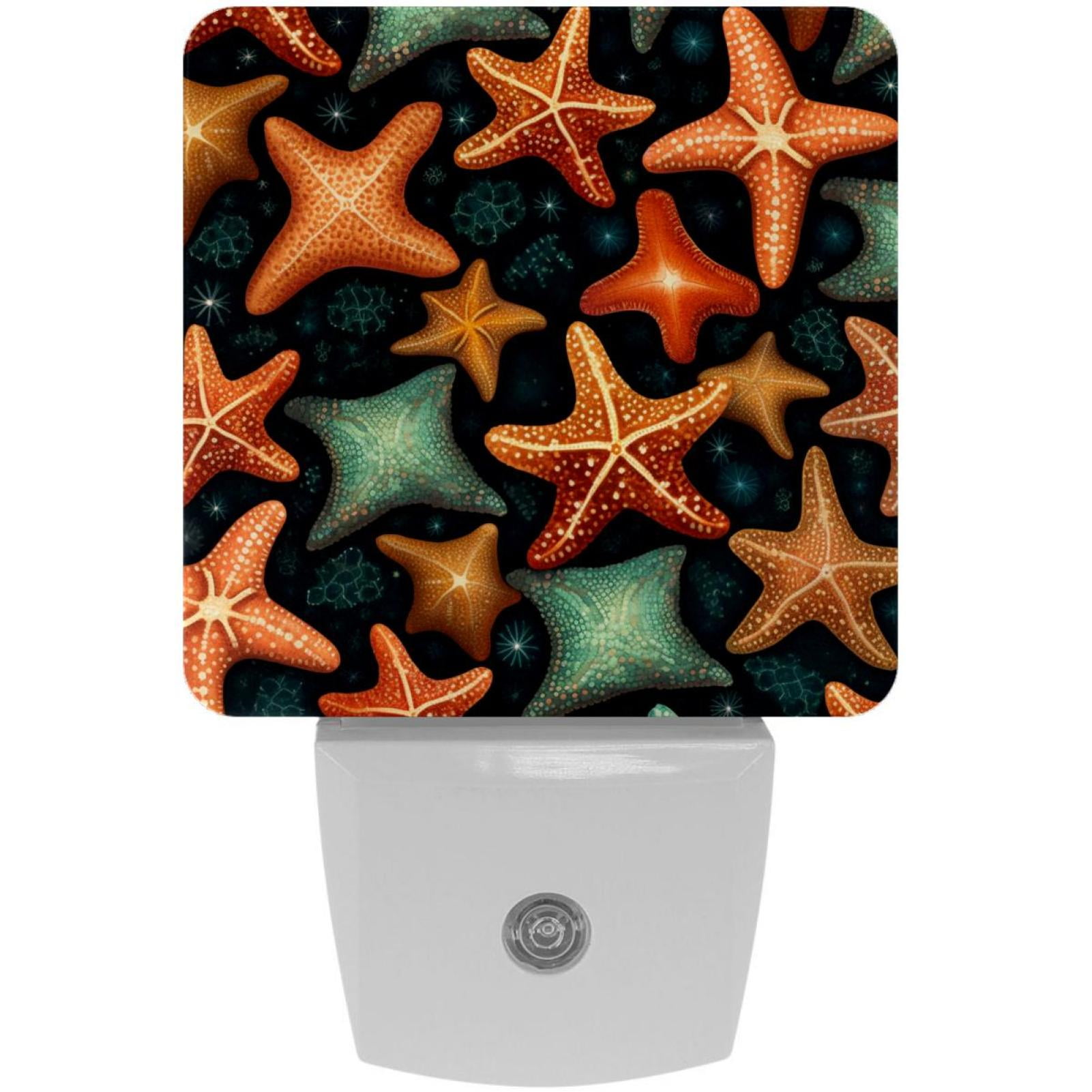 Starfish Square LED Night Lights - Small, Portable Lighting for Any ...