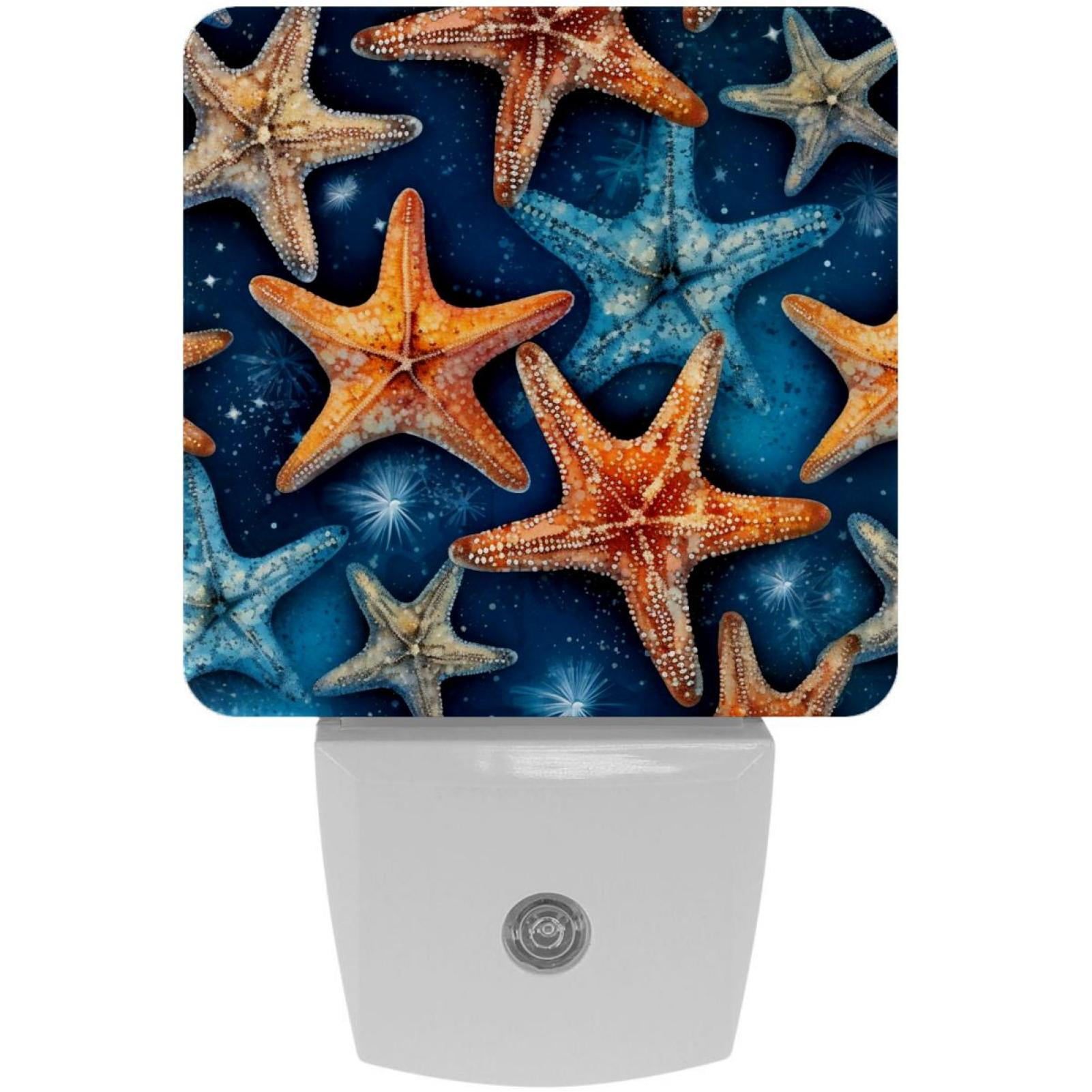 Starfish Square LED Night Lights - Small, Portable Lighting for Any ...